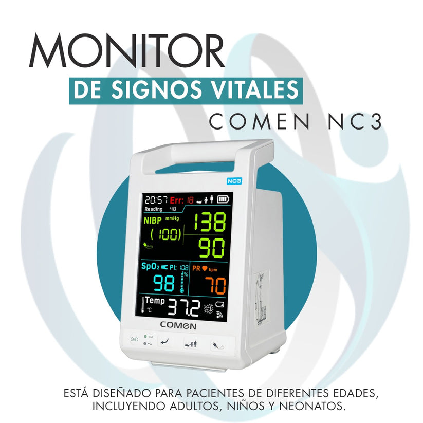 Monitor de Signos Vitales NC3 COMEN – Solumedix