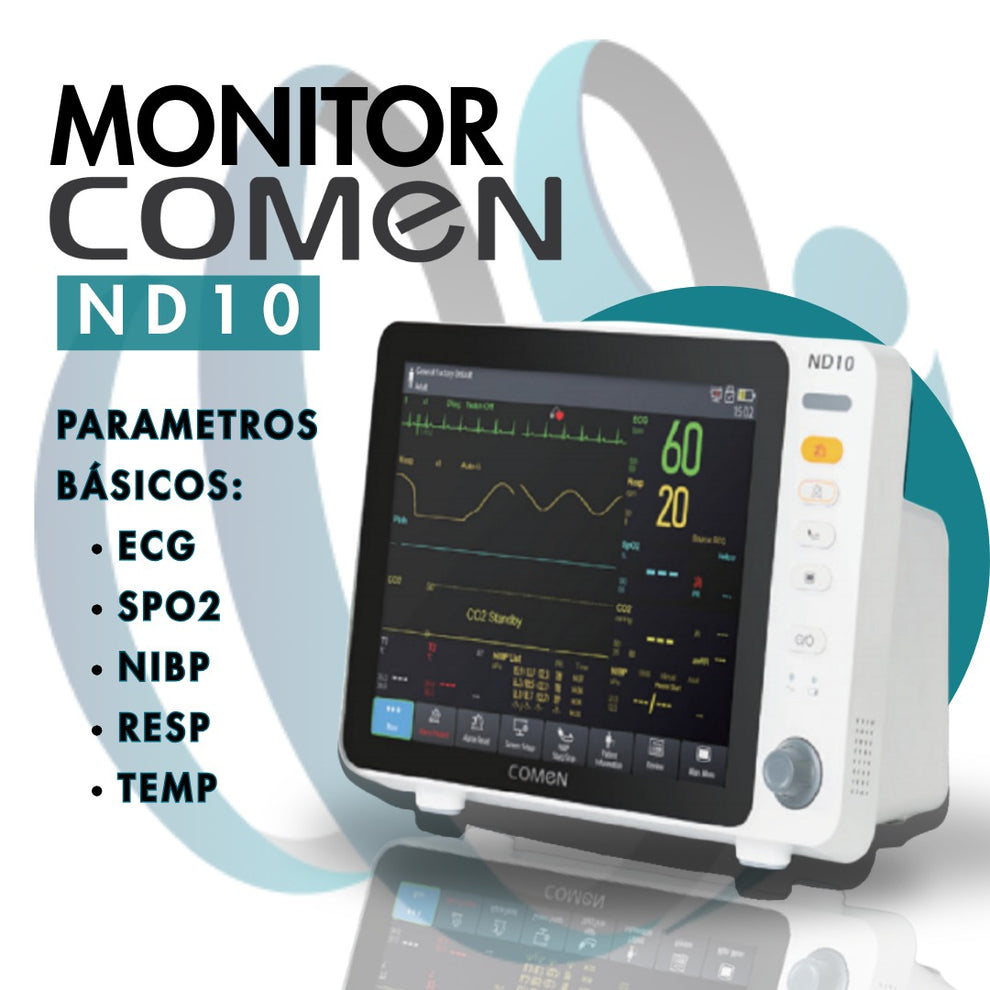 Monitor de Signos Vitales ND10 COMEN – Solumedix